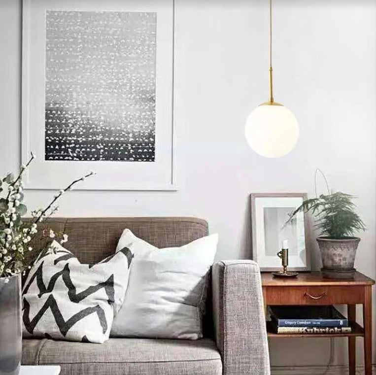 Lovisa Gold and White Pendant Light | Urban Series – TONG GING LIGHTING ...