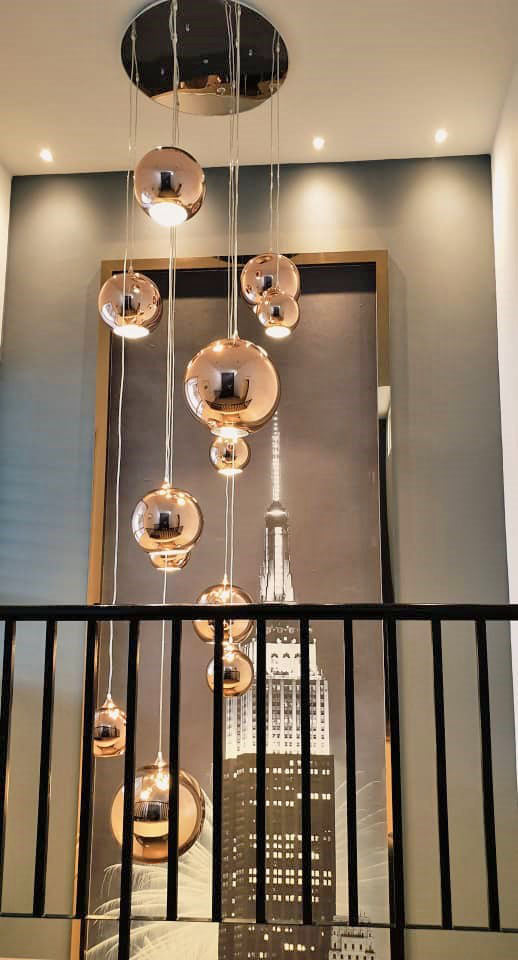 Constance Sphere Ball Pendant Lamp | Chrome Design – TONG GING LIGHTING ...
