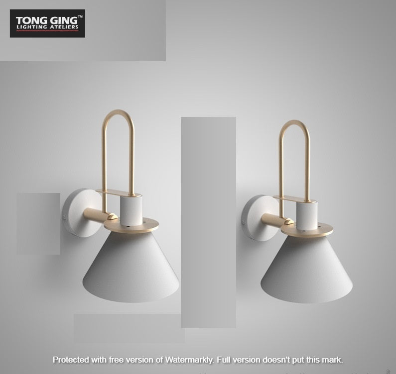 Retro White Wall Lamp | Designer Series – TONG GING LIGHTING ATELIERS S ...