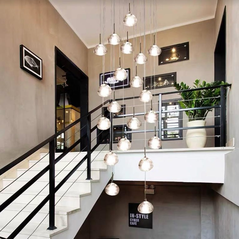 Aerelia 26 Light Cluster Pendant | High Ceiling – TONG GING LIGHTING ...