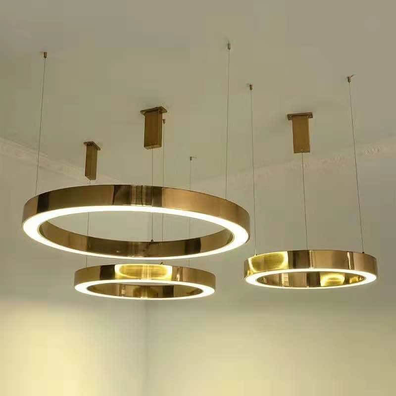 Elvira Contemporary Rings Pendant Light | Modern Design – TONG GING ...