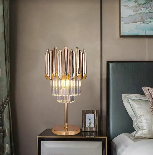 Posh Crystal Table Lamp | Luxury Series – TONG GING LIGHTING ATELIERS S ...